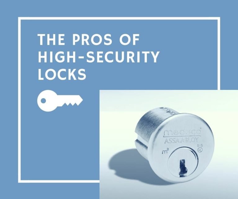 The Pros of High-Security Locks - Sure-Fit Security